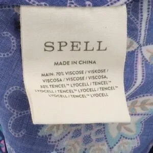 Spell | Dresses | Nuuly X Spell Clairvoyant Mini Dress S Boho Festival ...